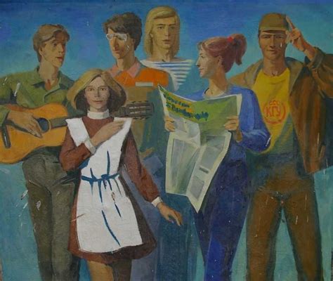Картины советских художников о молодежи 87 фото