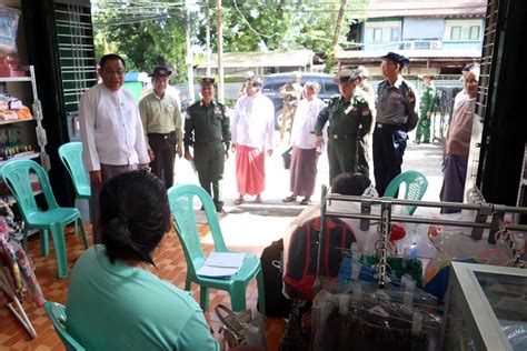 တနင်္သာရီတိုင်းဒေသကြီးဝန်ကြီးချုပ် ဦးမြတ်ကို လူဦးရေနှင့် အိမ်အကြောင်းအရာသန်းခေါင်စာရင်း တစ်အိမ