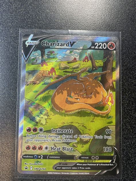 Mavin 2022 Pokemon SWSH SWSH260 Charizard V Ultra Premium Collection
