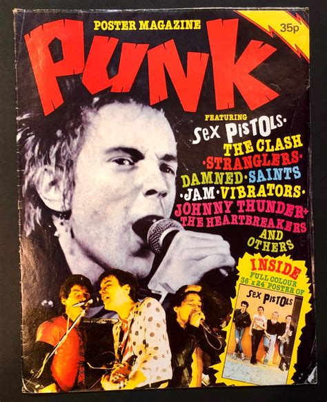 Punk Poster Magazine Featuring Large Sex Pistols Poster By Punk New