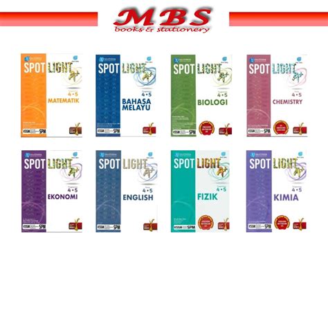 BUKU RUJUKAN SPOTLIGHT A SPM TINGKATAN 4 5 PAN ASIA Shopee Malaysia