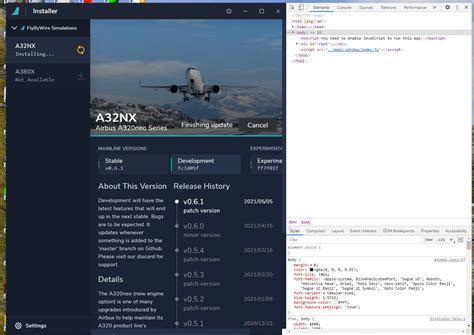 Installer Constantly Freezes At The Very End If Doing An Update · Issue 266 · Flybywiresim