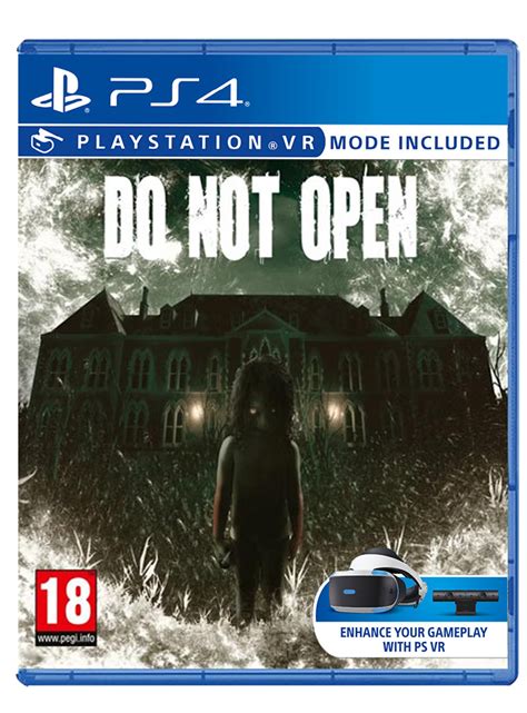 joc do not open psvr compatible pentru ps4 ps vr