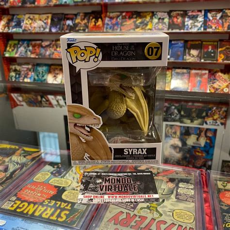 Funko Pop 07 Syrax House Of The Dragon Day Of The Dragon Mondo