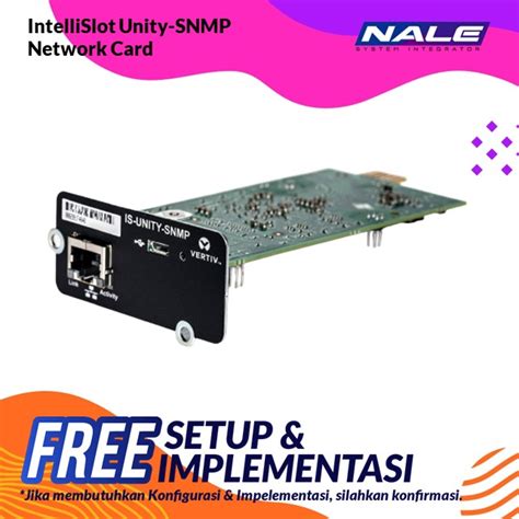 Jual Vertiv Liebert Intellislot Unity Snmp Network Card Is Unity Snmp