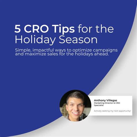 Anthony Villegas On Linkedin Cro Holidayshopping Conversionoptimization Cro Holidaymarketing