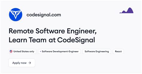 Codesignal Hiring Software Engineer Learn Team • Remote Work From