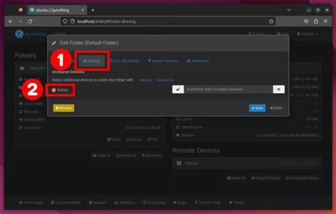 Set Up And Use Syncthing To Sync Files On Linux Bots
