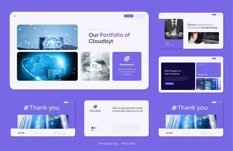 Cloudbyt Cloud Computing Keynote Presentation Template Presentation Templates