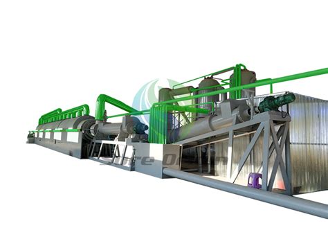 50 T D Fully Continuous Pyrolysis Machine Continuous Pyrolysis Machine