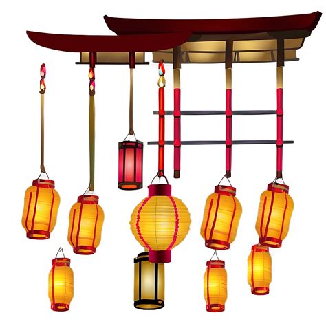 Download Japanese Lantern Festival Png Vid