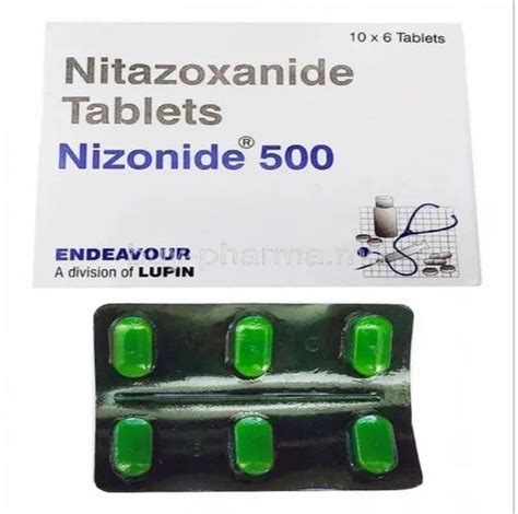 Nitazoxanide 500mg Tablet At Rs 125stripe Nizonide In Surat Id