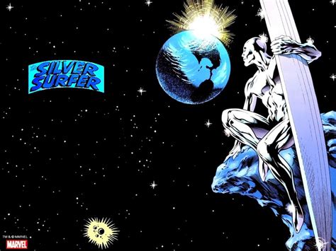 Silver Surfer Animated  Silver Surfer Silver Surfer Comic Surfer