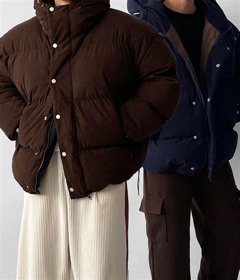 당일 발송 헤비 코듀로이 숏 패딩 2color 웰론 골덴 후드 투웨이 점퍼 푸퍼 에이블리