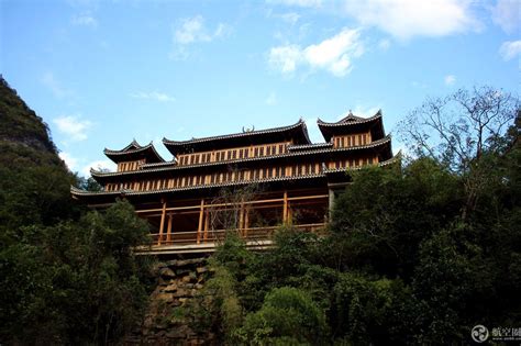 广西环江牛角寨瀑布群景区 冬日别有风情美景图片航空圈