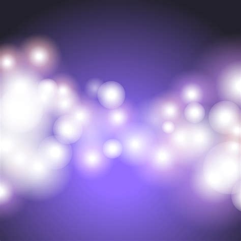 Free Vector Purple Bokeh Background