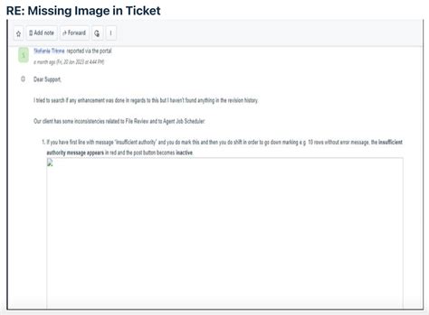 troubleshooting email attachment issues contact center