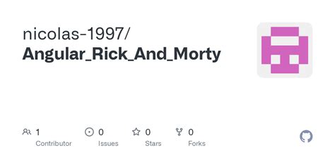 Github Nicolas 1997angularrickandmorty