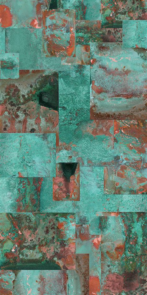 Oxidized Copper Texture