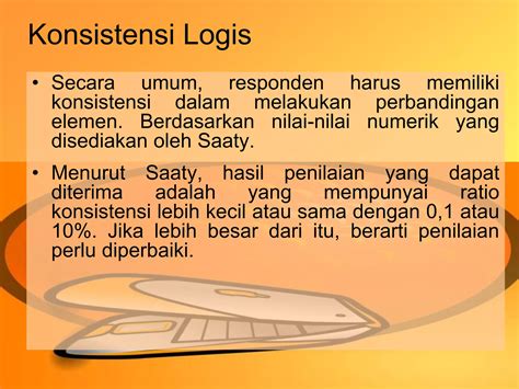 Belajar Metode Analytical Hierarchy Process Ahp Pptx