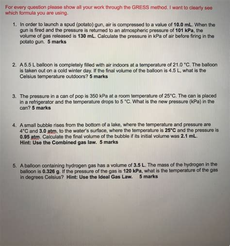 Solved For Every Question Please Show All Your Work Through