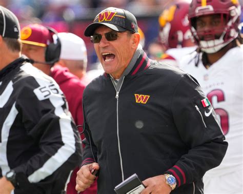Washington Commanders Coach Ron Rivera Still Positive Despite Losing Streak Sports Illustrated