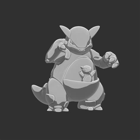 3d File Pokemon 115 Kangaskhan 🐉・3d Printable Design To Download・cults