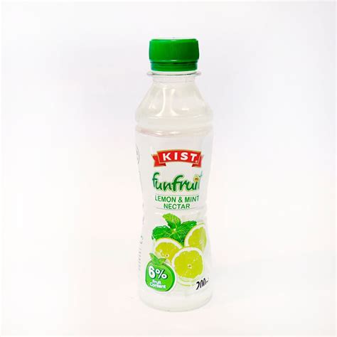 Kist Lemon And Mint Nectar 200ml Glomarklk