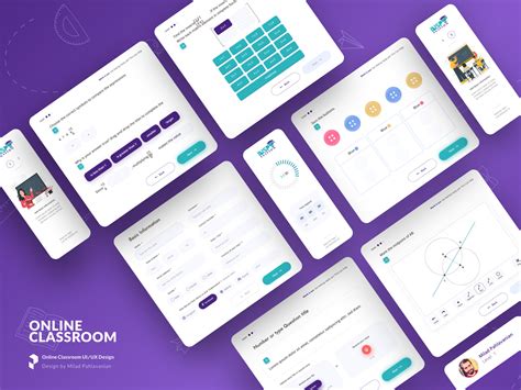 Online Classroom Uiux By Milad Pahlavanian On Dribbble