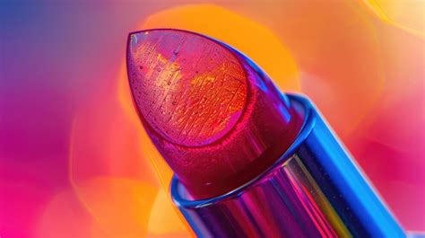Premium Photo A Macro Shot Of A Vivid Lipstick