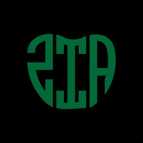 Zia Letter Logo Creative Design Zia Unique Design 29871123 Vector Art