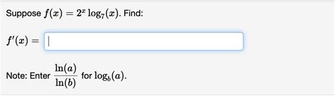 Solved Suppose F X Xlog X Fin F X Note Enter Chegg Com
