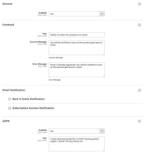 Back In Stock Product Notification Magento 2 Extension Out Of Stock