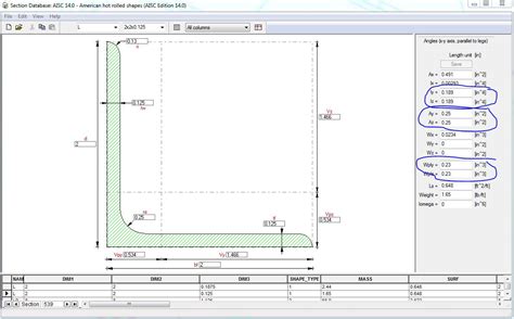 solved radius of gyration a wrong value of rsa autodesk community