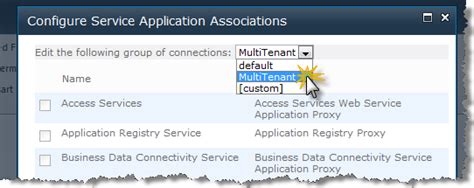 Create A New Service Application Proxy Group With New