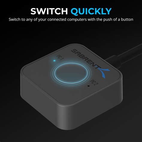 Thunderbolt 4 Kvm Switch Sabrent