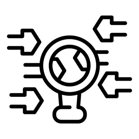 Icono De Datos Digitales Esquema Vector Tarjeta Finanzas Sistema Moda Vector Premium