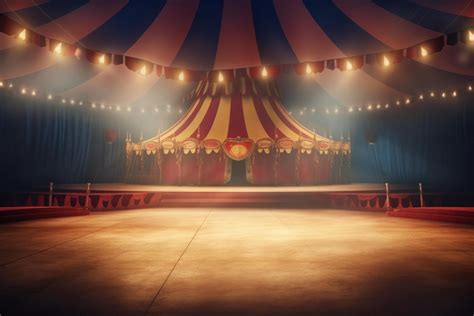 Circus Background Stage Background Simple Background