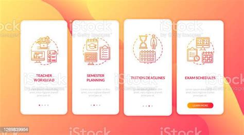 Elemen Pembelajaran Jarak Jauh Orientasi Layar Halaman Aplikasi Seluler