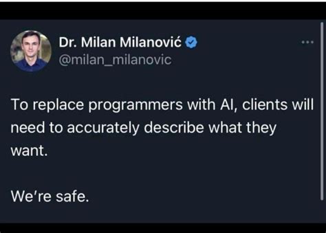 ravi daparthi on linkedin engineers are safe and ai proof 😀