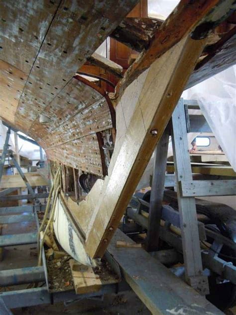 15 Square Meter Sloop Vixen New Sternpost