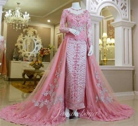 100 Model Gamis Batik Kombinasi Brokat Terbaru Modern Dan Kekinian