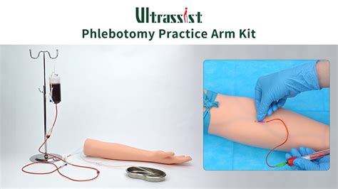 Adult Right Phlebotomy Practice Arm Kit Youtube