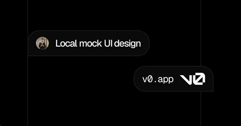 Local Mock Ui Design V0 By Vercel