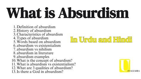 Absurdism Vs Nihilism At Leslie Welch Blog