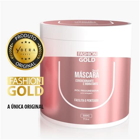 Mascara Em Pos Progressiva Fashion Gold MercadoLivre