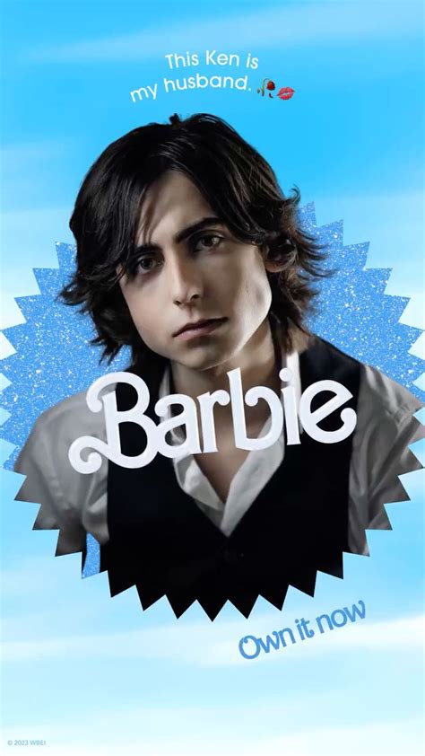 Aidan Gallagher In 2024 Barbie Movies Barbie Poster