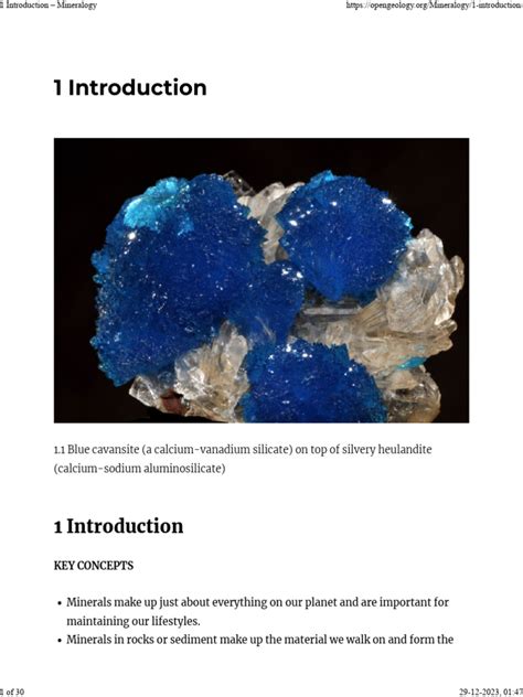 1 Introduction Mineralogy Pdf