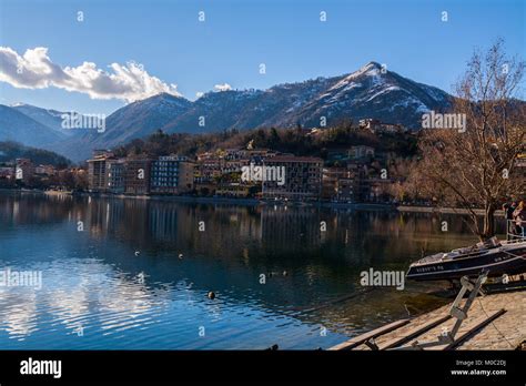 Lakeside Of Omegna Omegna Lake Orta Verbania Piedmont Italy