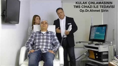 Kulak Çınlaması yeni tedavisi r TMS nin hastaya uygulanması YouTube